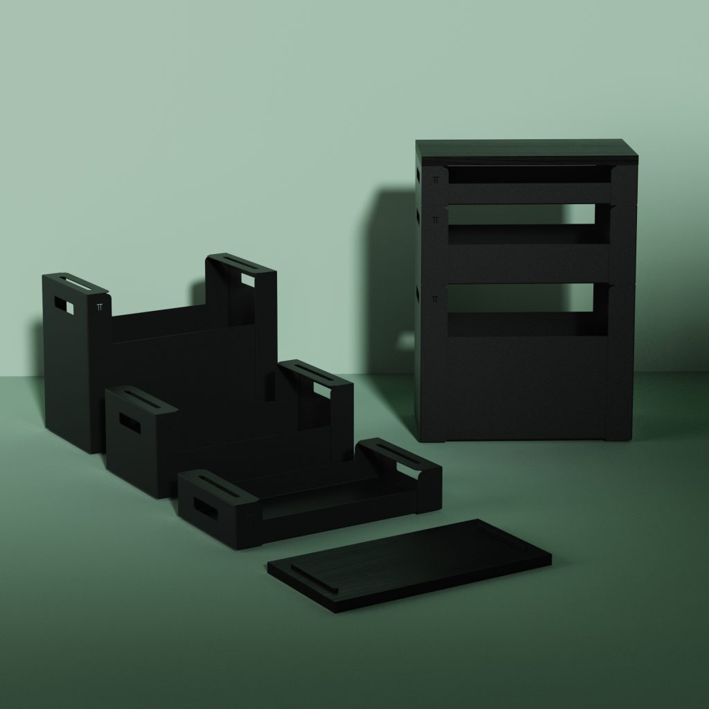 STACK STORAGE – SET OF 3 – Nestt