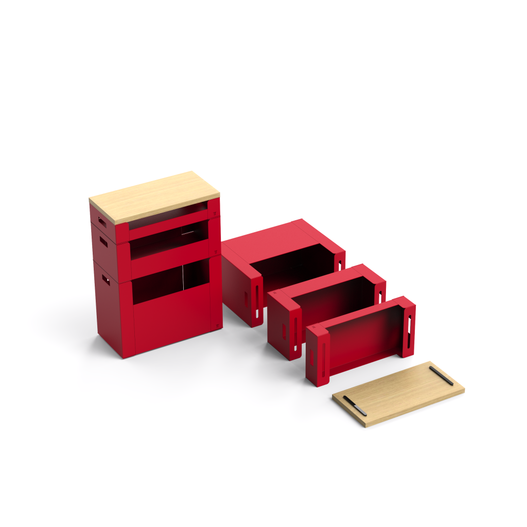 STACK STORAGE – SET OF 3 – Nestt