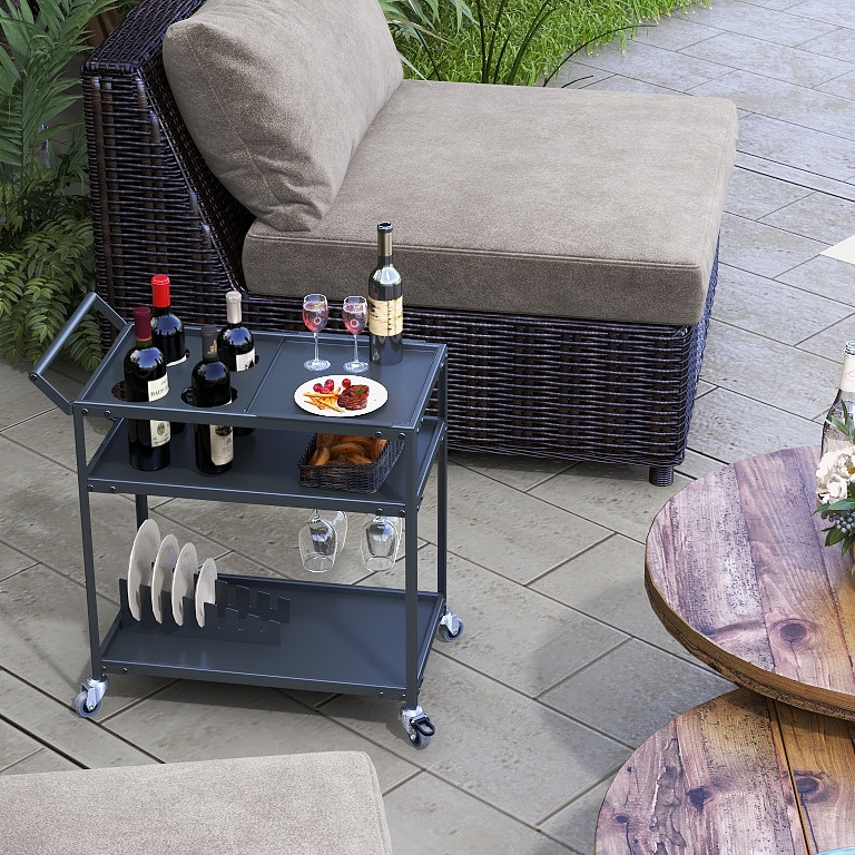 CREO BAR TROLLEY – METAL – Nestt